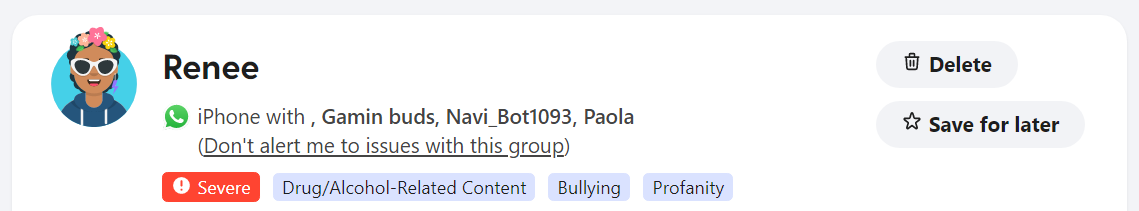 How to delete alerts – Bark