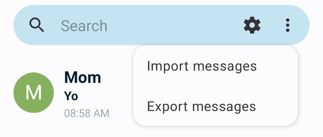 Back up text messages on the Bark Phone – Bark