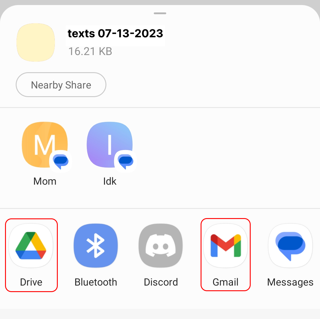 Back up text messages on the Bark Phone – Bark