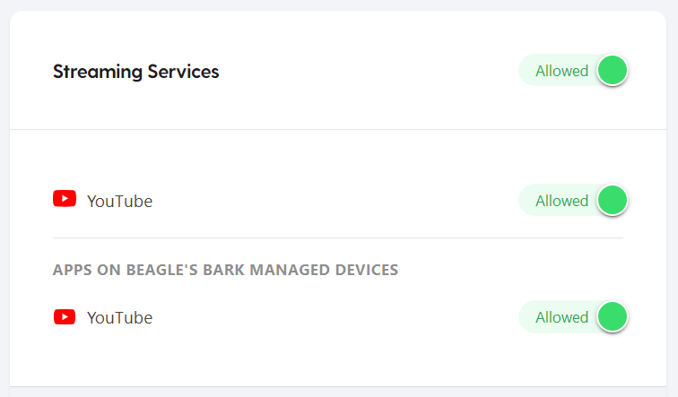 Block sites & apps on the Bark Phone – Bark