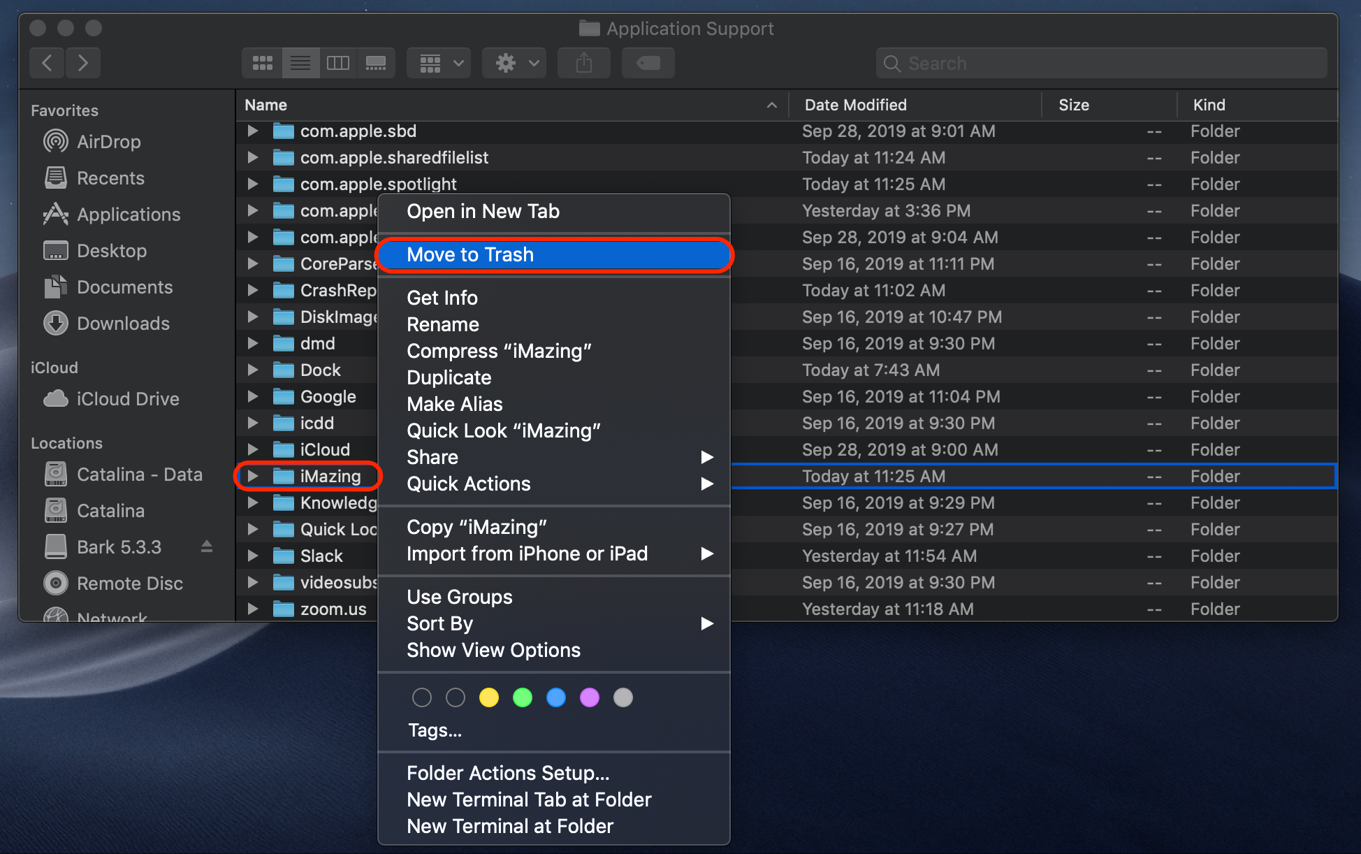 Delete Old iOS Monitoring Files on Mac – Bark